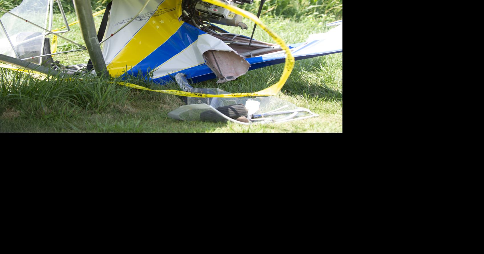 Sheriff’s office says man who crashed in ultralight plane has died