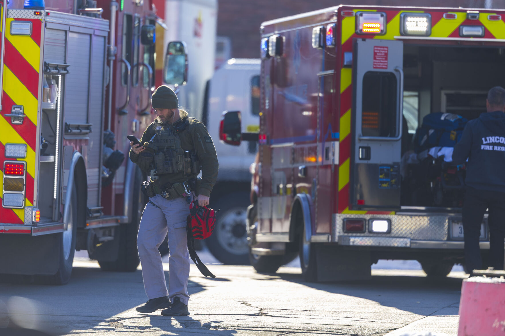 Photos and video: Police respond to fatal shooting at Lincoln Casey's