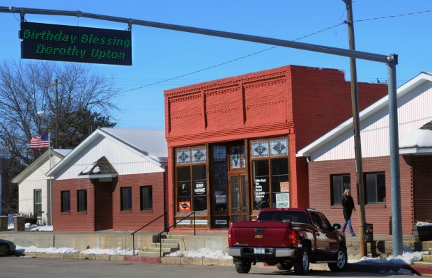 Beaver Crossing gets community bulletin board in lights