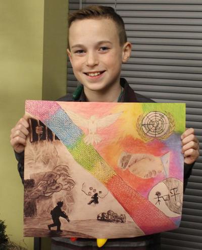 Local student wins peace poster contest