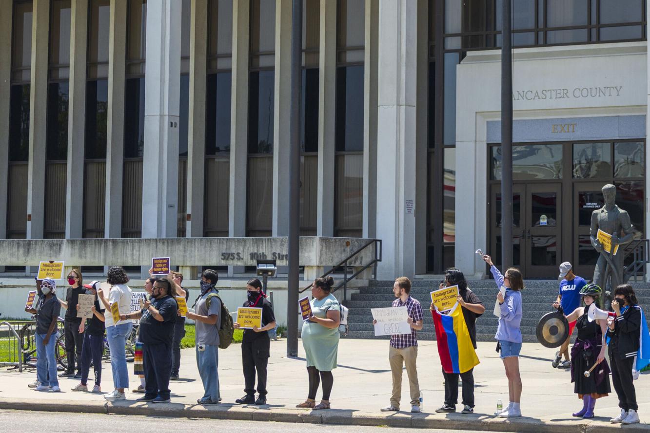Lincoln protests after Omaha ICE raid at meatpacking plant