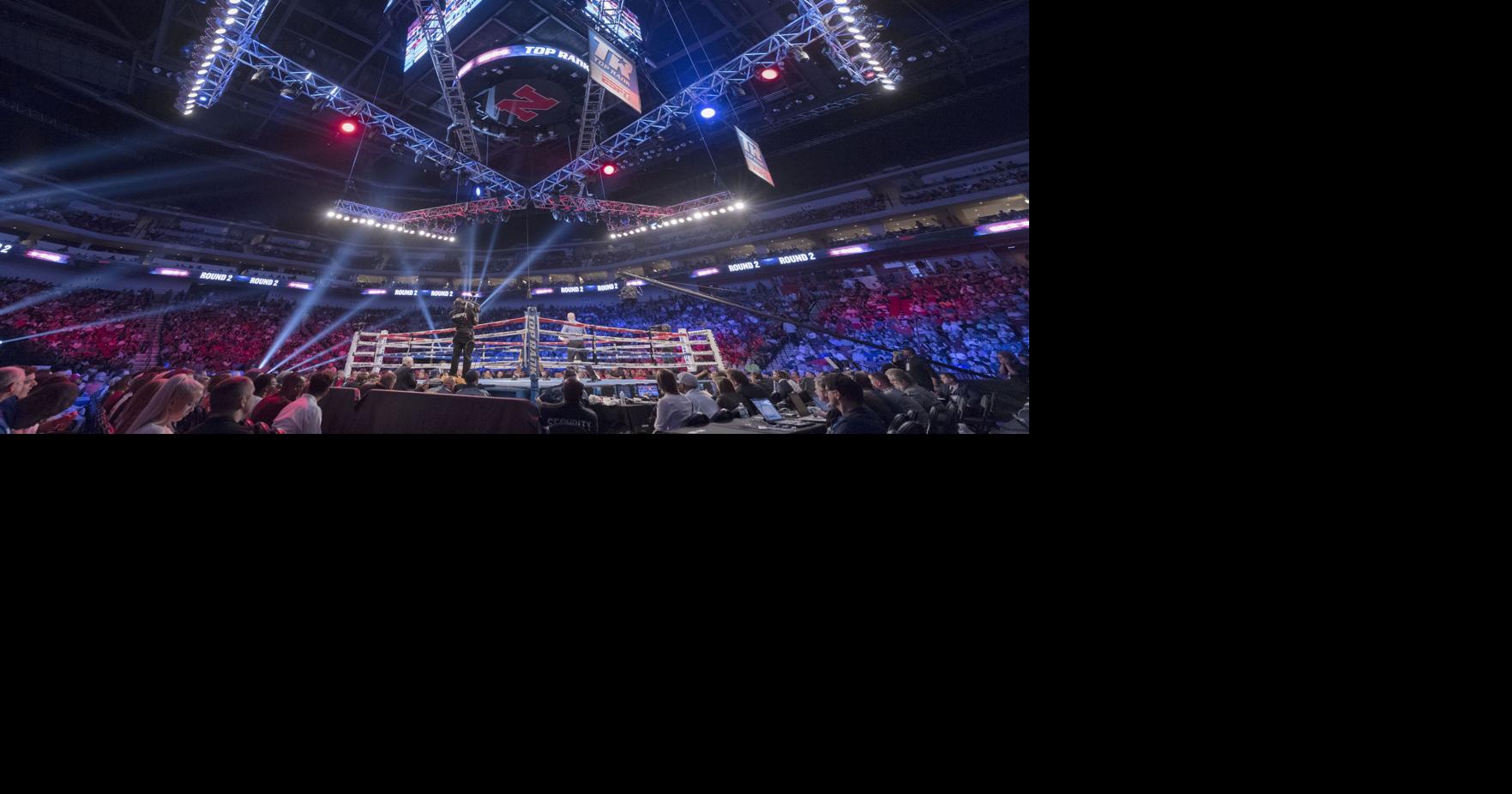 The scene from PBA: Fight draws Crawford's biggest Nebraska crowd