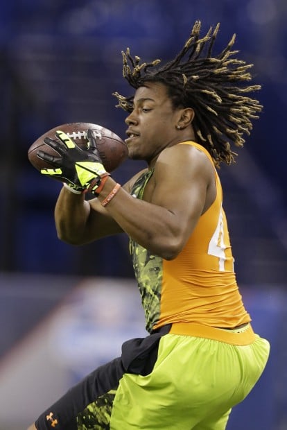 Photos: Daimion Stafford at NFL Combine | Photo galleries | journalstar.com