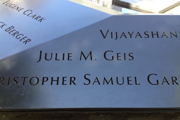 The 9/11 memorial through a sister's eyes