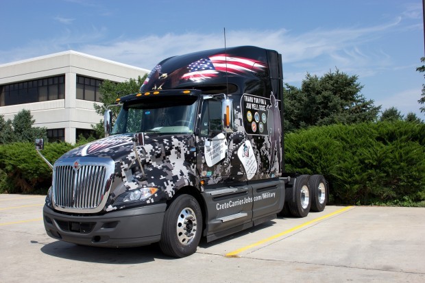 Crete Carrier, U.P., Werner win military-friendly honors