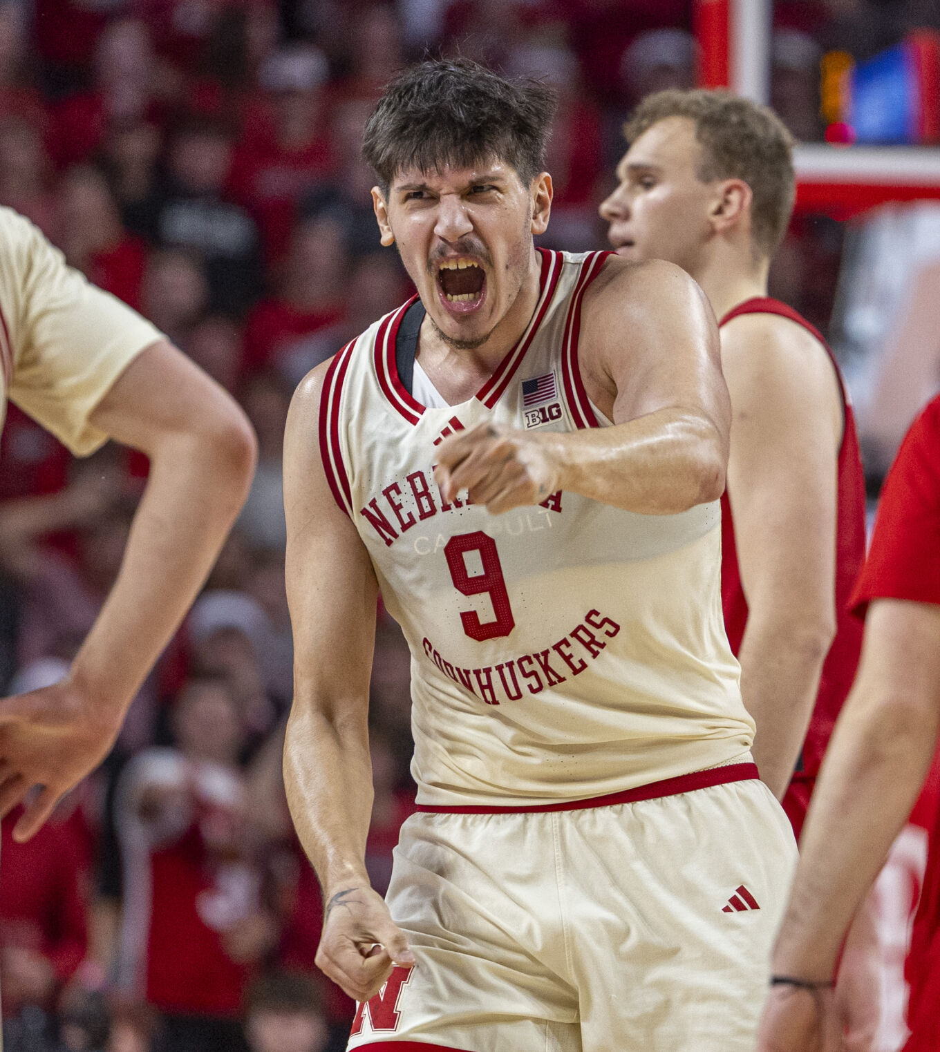 Photos: Nebraska men's basketball hosts Wisconsin in late-night clash ...