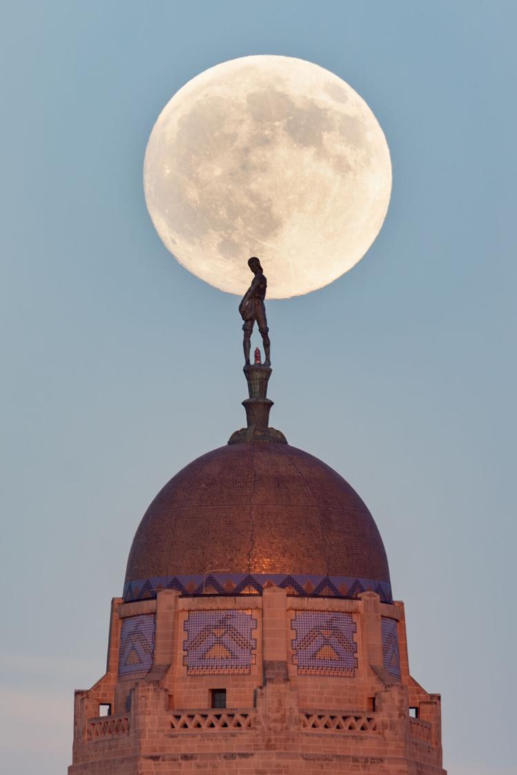 Picture-perfect moment: Supermoon, Sower masterpiece not as easy as it ...