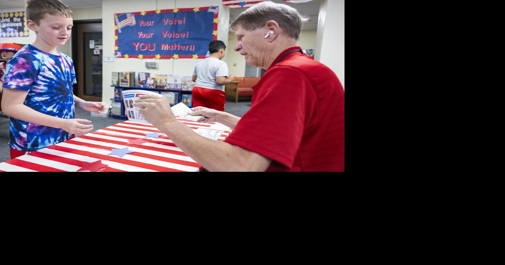 Photos: Lincoln students cast their votes in Student Vote mock election