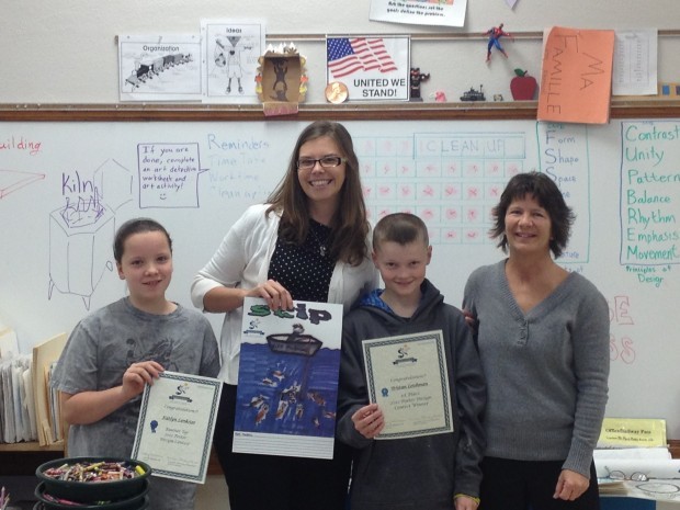 Holmes School students submit winning posters in SCIP contest