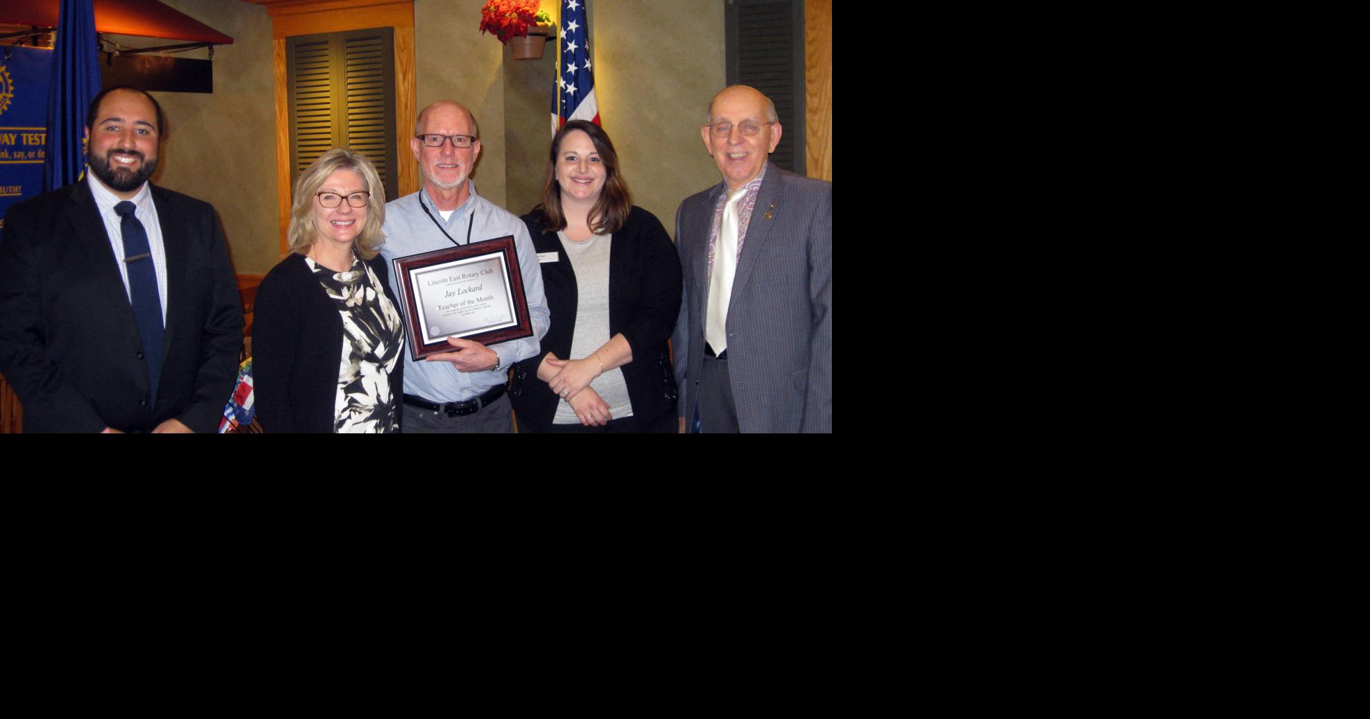 Jay Lockard named Teacher of the Month