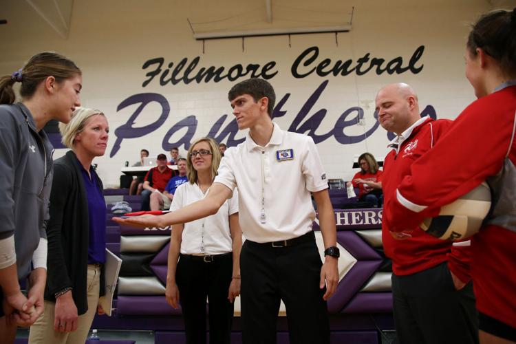 Simon Wiedel making his mark as an official