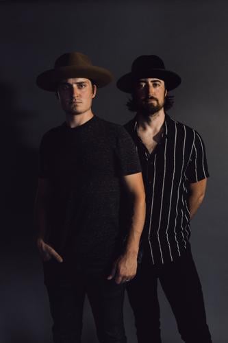 Nebraska native indie-folk-rock duo The Talbott Brothers playing ...