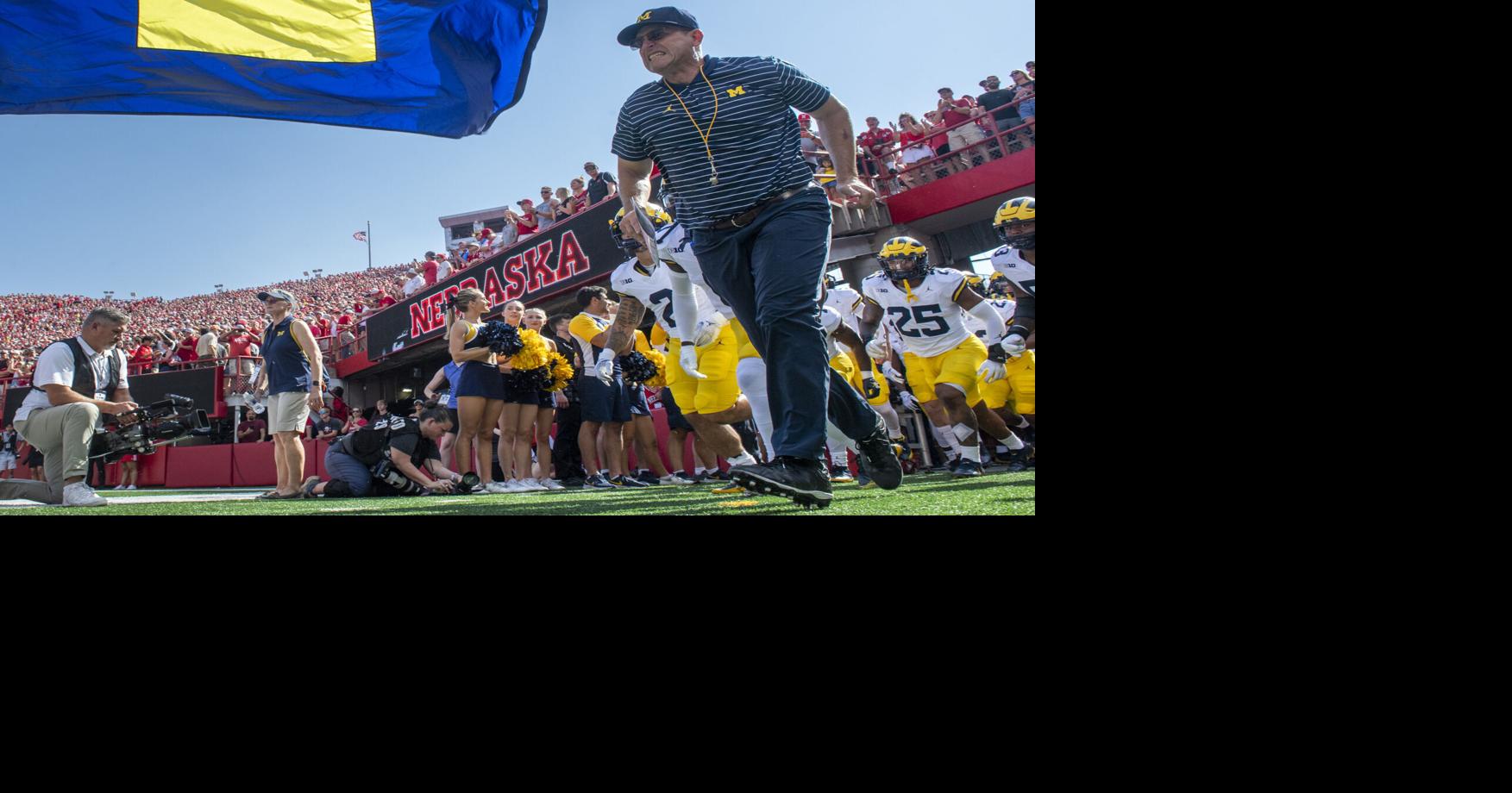 Michigan coach Harbaugh gives Wolverines an 'A+' grade in dominating win