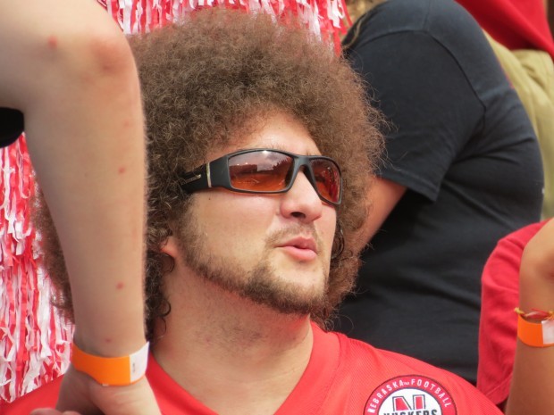 The scene: Weather just fine for a big-hair day