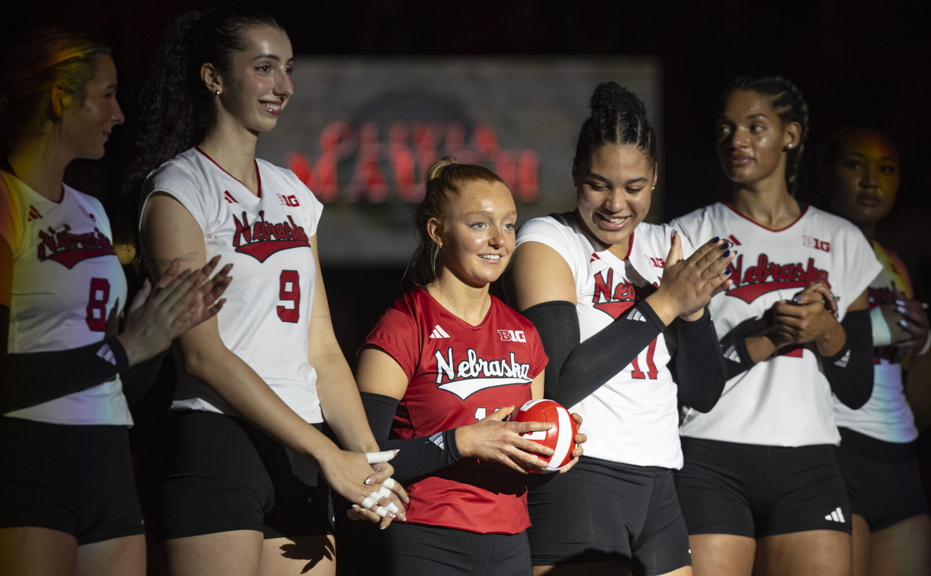 Jordan Larson, Kirsten Bernthal Booth talk rise of volleyball, Nebraska ...