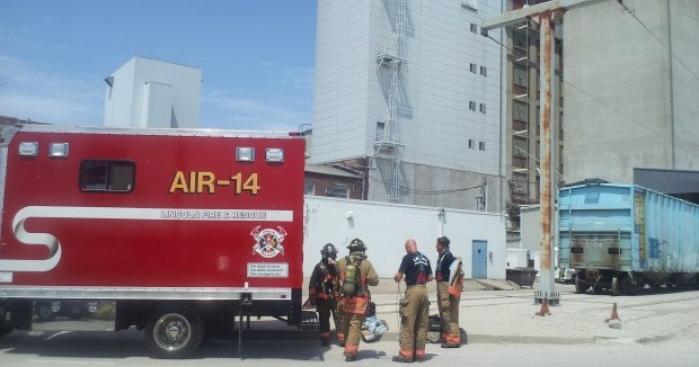 ADM explosion does little damage