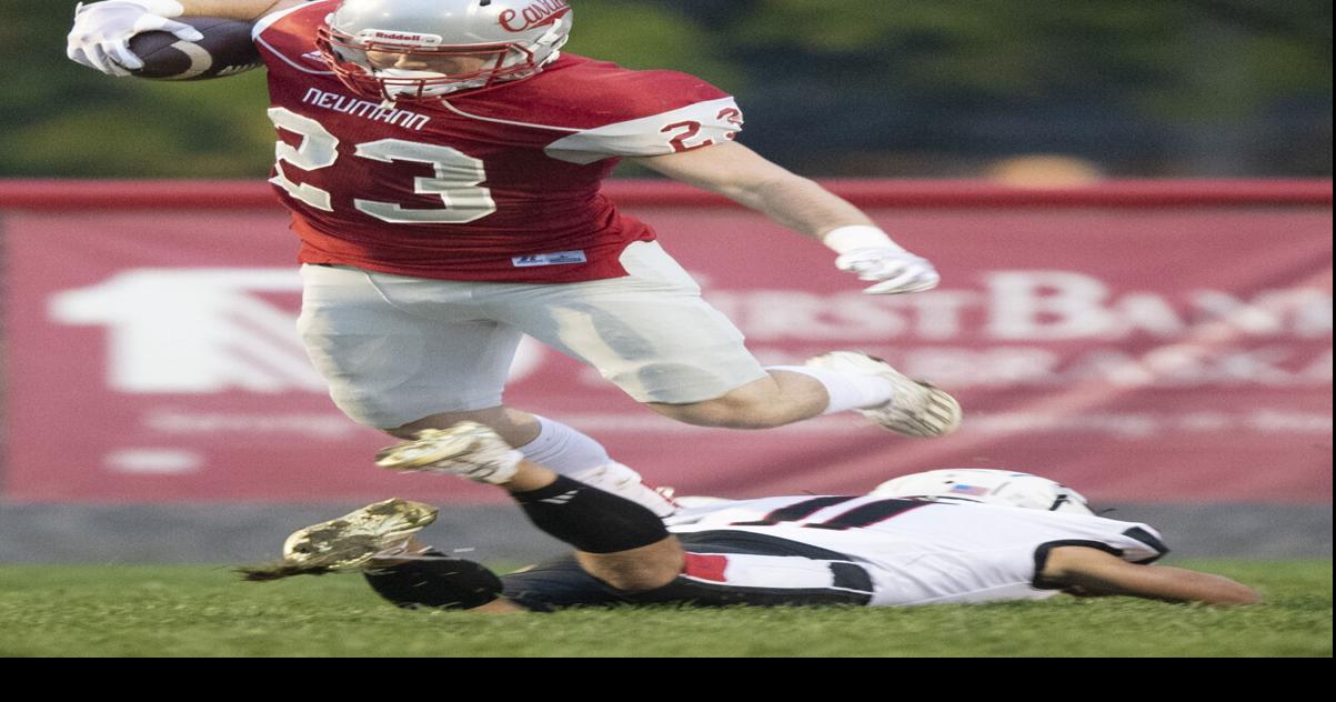 Conor Booth leading the way for Bishop Neumann football