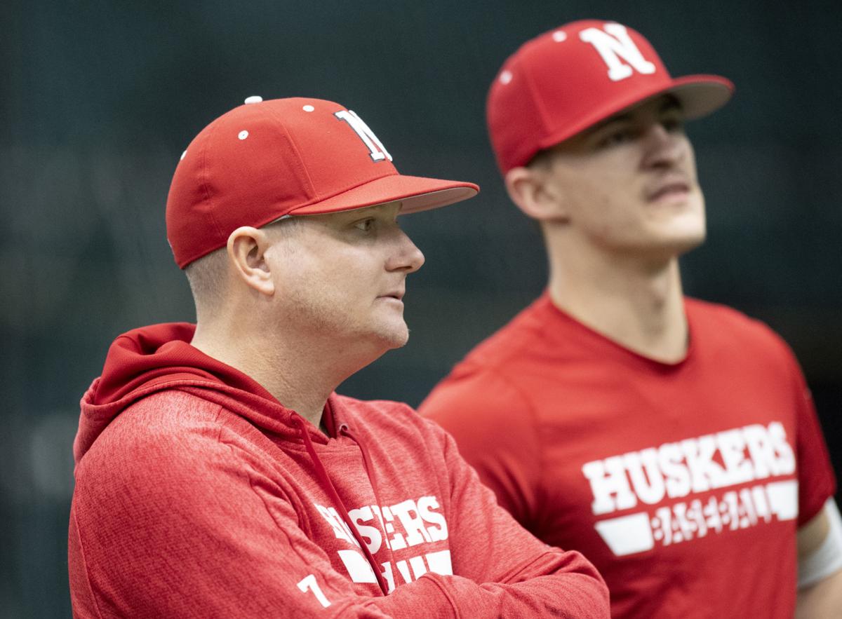 Photos: Bolt era begins with Nebraska baseball's season-opening practice