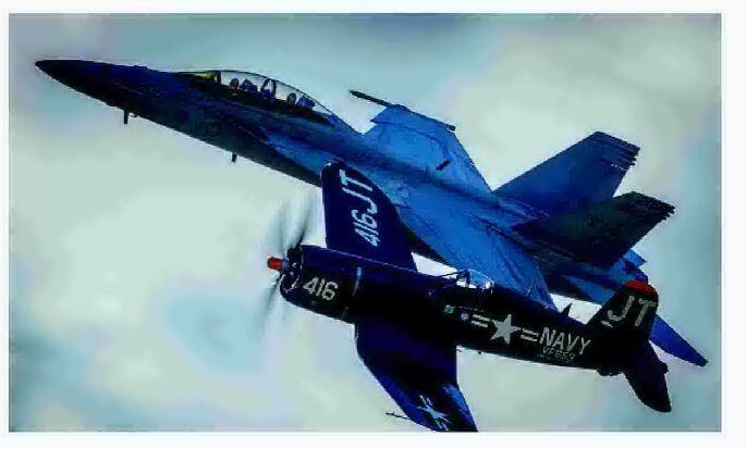 U.S. Navy Legacy Flight