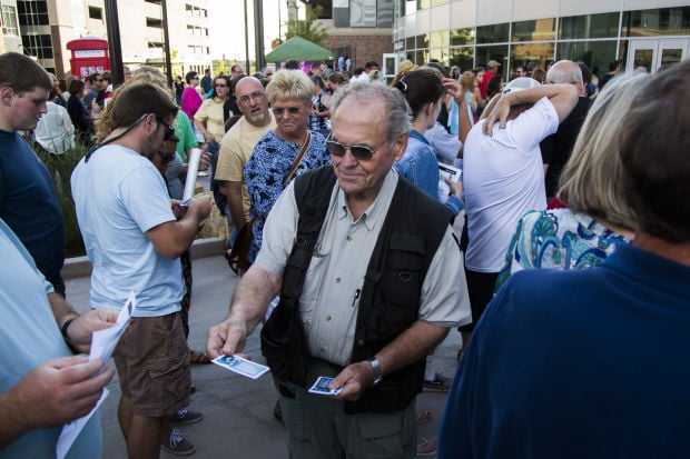 Controversial evangelist returns to arena