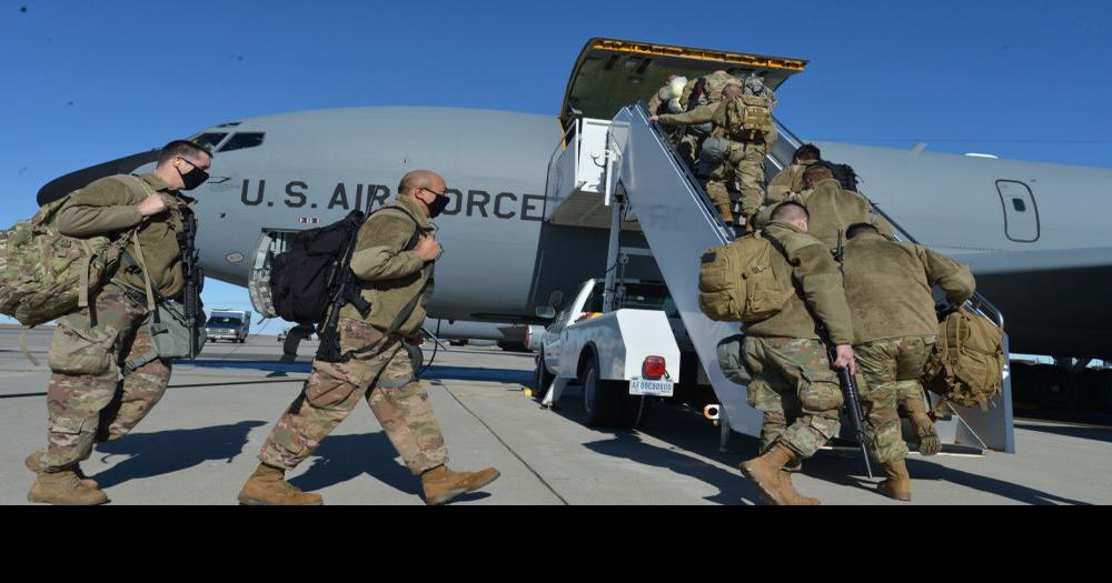 Nebraska Guard — Task Force Husker — in D.C. for 'historic event'