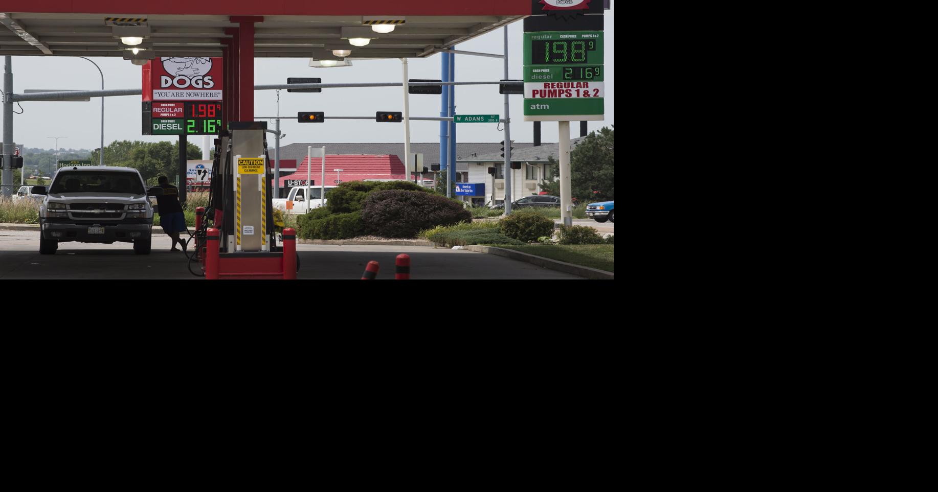 Gas dips below $2 again at some Lincoln stations