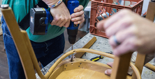 Repair cafe ready to fix household items