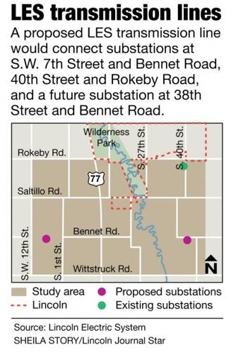 No routes yet identified for LES transmission lines