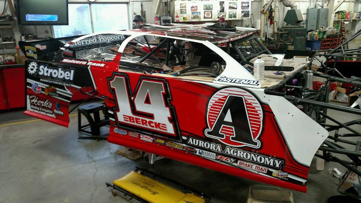 Looking for an edge on the race track, Kyle Berck decided to start ...