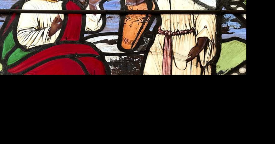 Stained-glass window with depiction of dark-skinned Jesus stirs debate ...