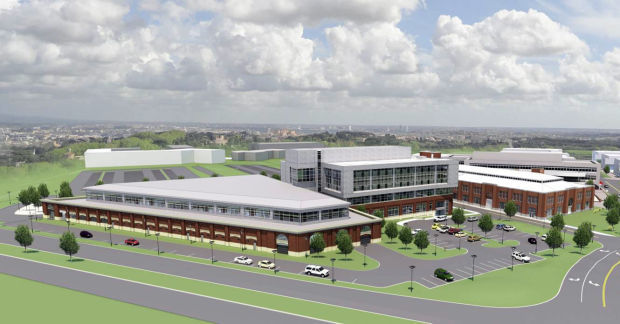 First new building taking shape at Innovation Campus