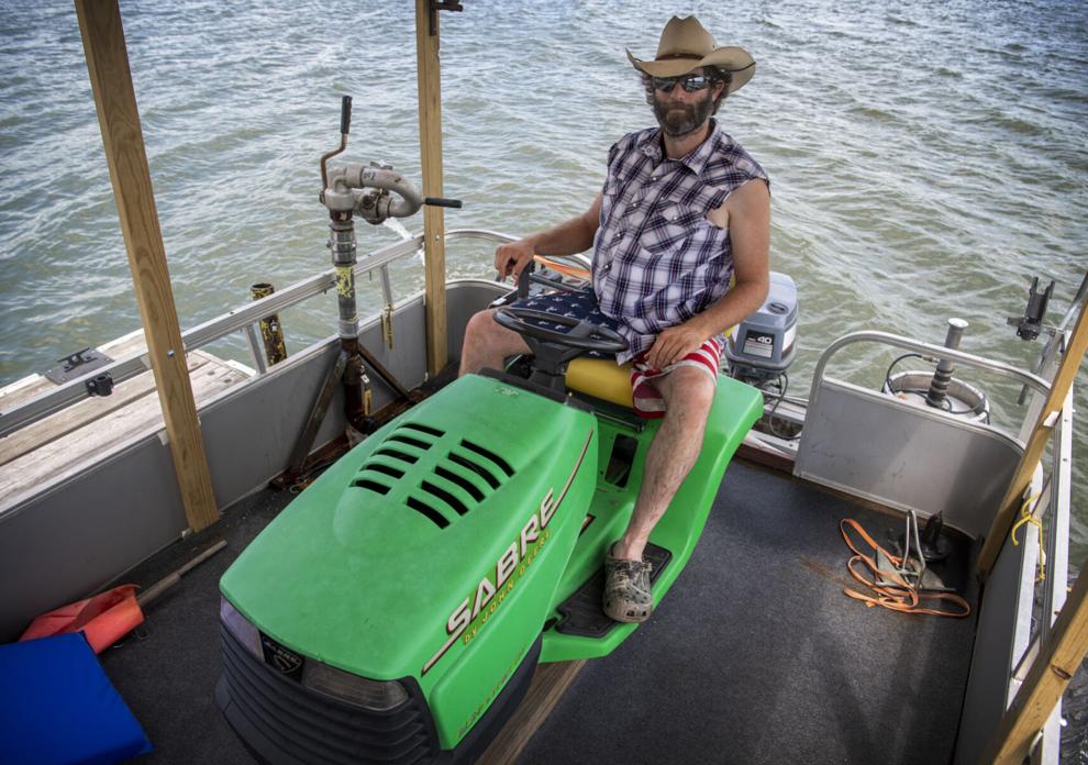 Meet the PonDeer, the John Deere-controlled, water-blasting Branched ...