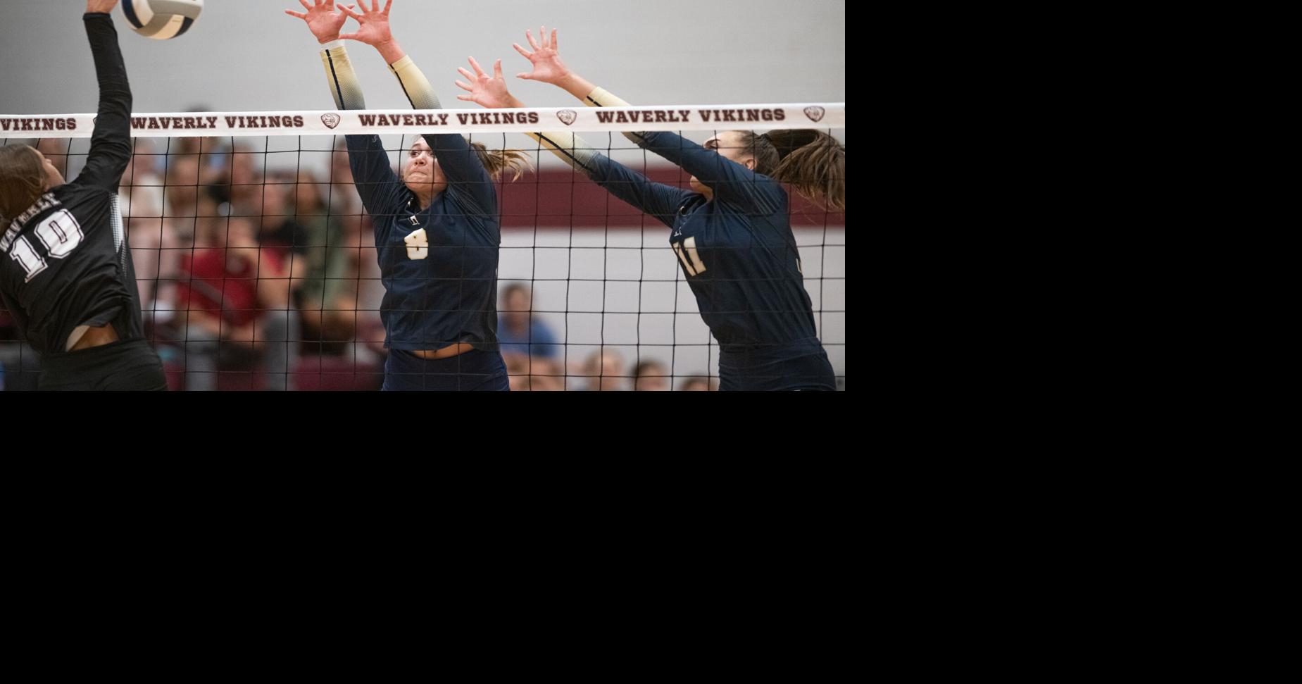 Photos: Lincoln Lutheran, Waverly square off in volleyball season opener