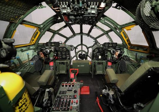 B-29 cockpit
