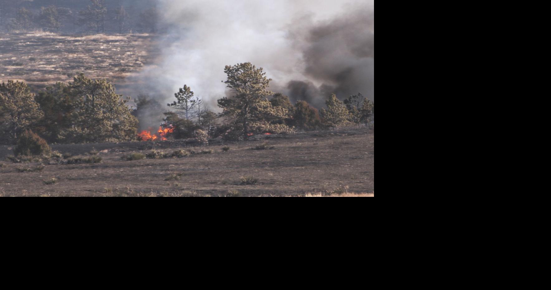 Change in weather aids in fighting wildfire in Nebraska Panhandle