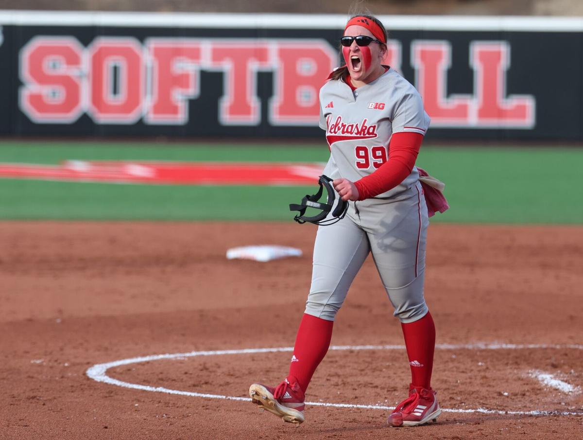 Nebraska’s Alexis Jensen does it all in Big Ten-opening win against ...