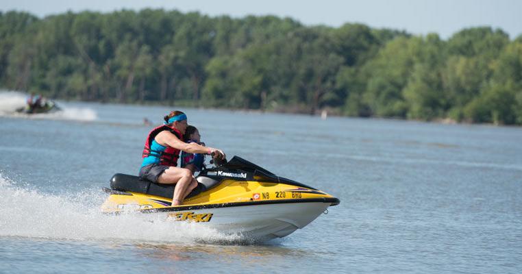 Bluestem Lake reopens for swimming following health alert for toxic algae