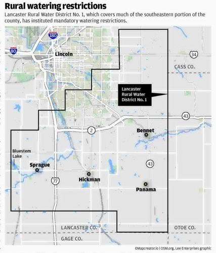 Rural water district starts mandatory restrictions