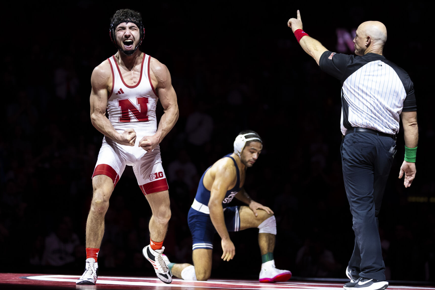 No. 1 Penn State takes down No. 6 Nebraska wrestling; Huskers set ...