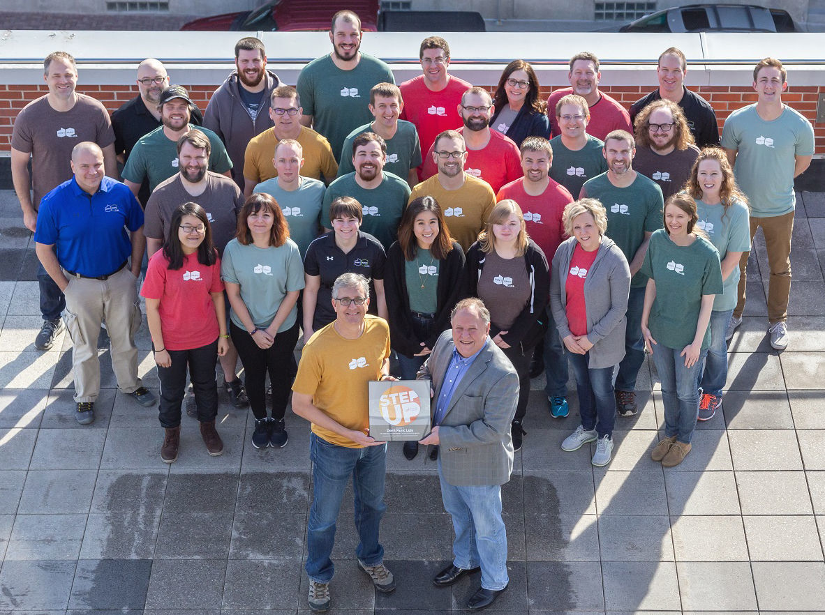 Don’t Panic Labs honored with Step Up Award