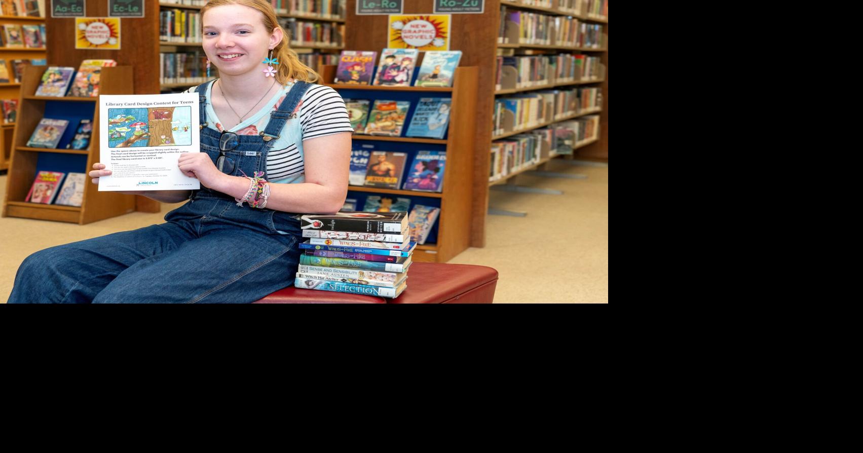 Lincoln Libraries announces winning design for new library card