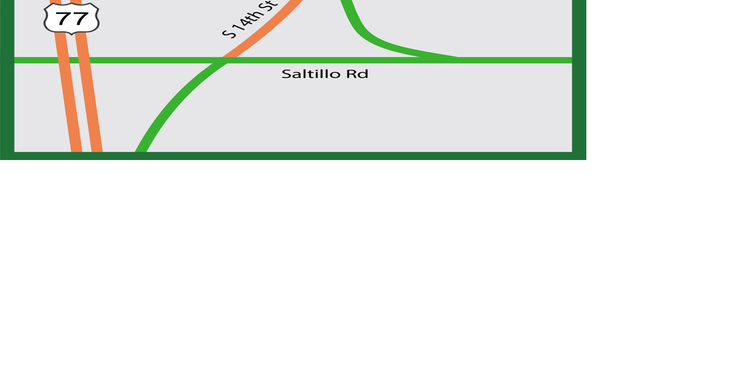 South Beltway work to close leg of 14th Street intersection
