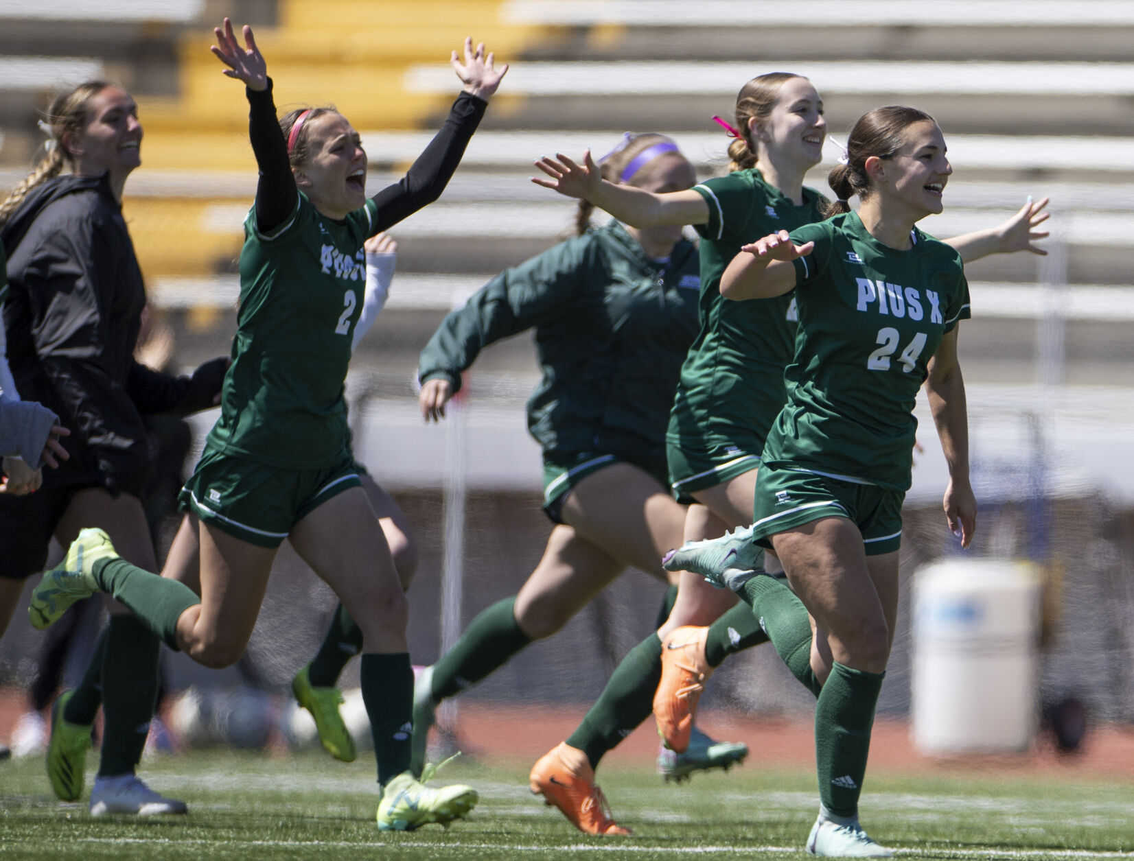 Behind its rookie goalie, Pius X girls soccer caps big week with ...