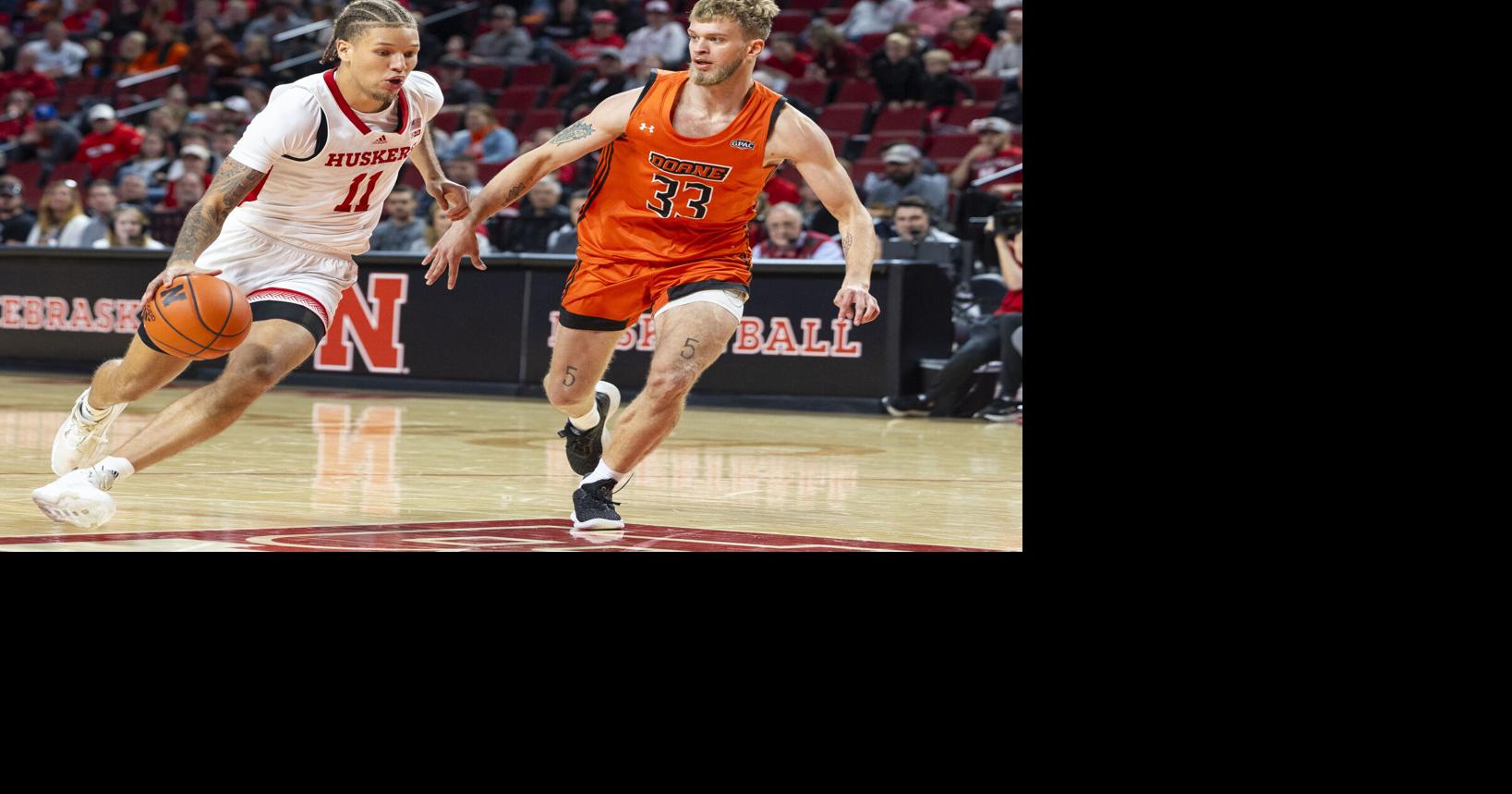 Nebraska men's basketball wins exhibition over Doane