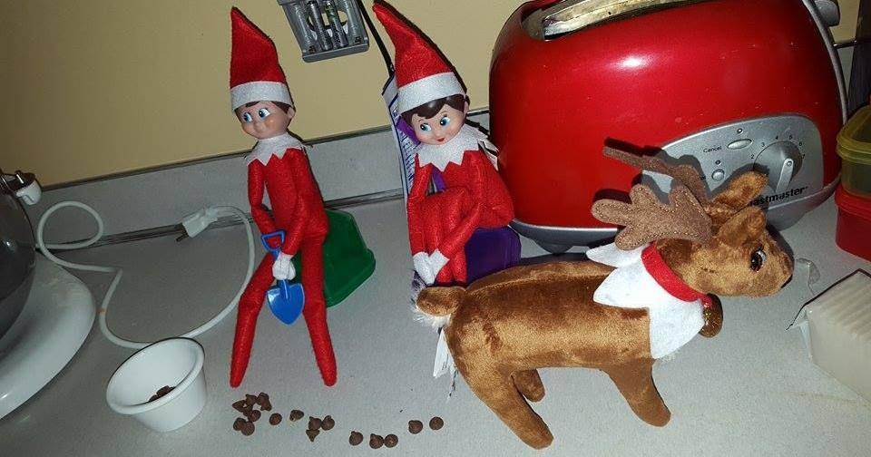 Plot your Elf on the Shelf's nighttime antics with these ideas