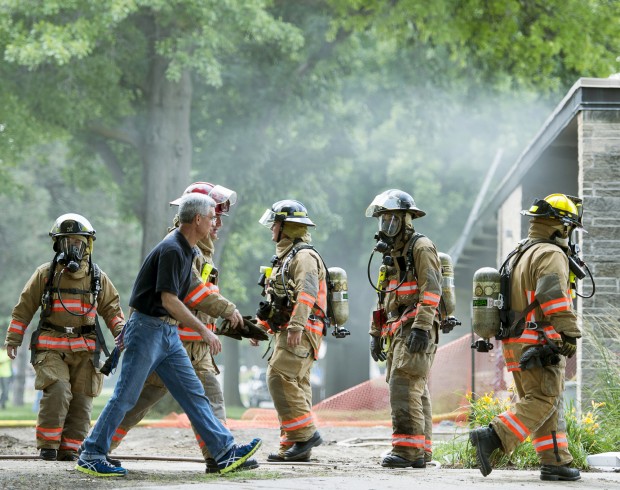 Construction work starts Cathedral Catholic school fire