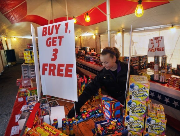 Firework stands wish for bang-up New Year's business