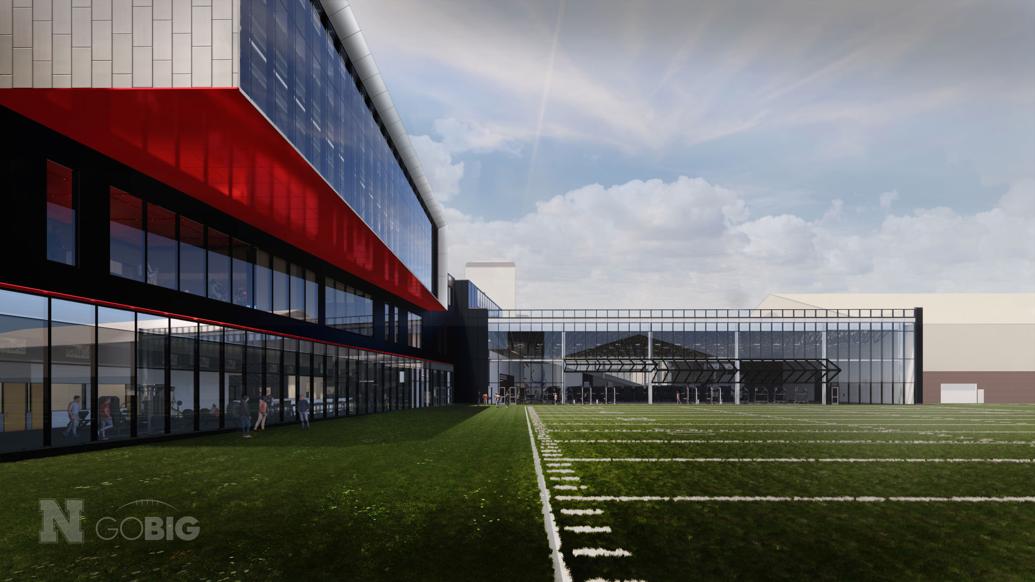 Check out these updated renderings of Nebraska's new football facility