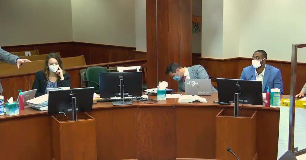 Accuser offers tearful testimony, says LeGrone 'raped me for 15 minutes'