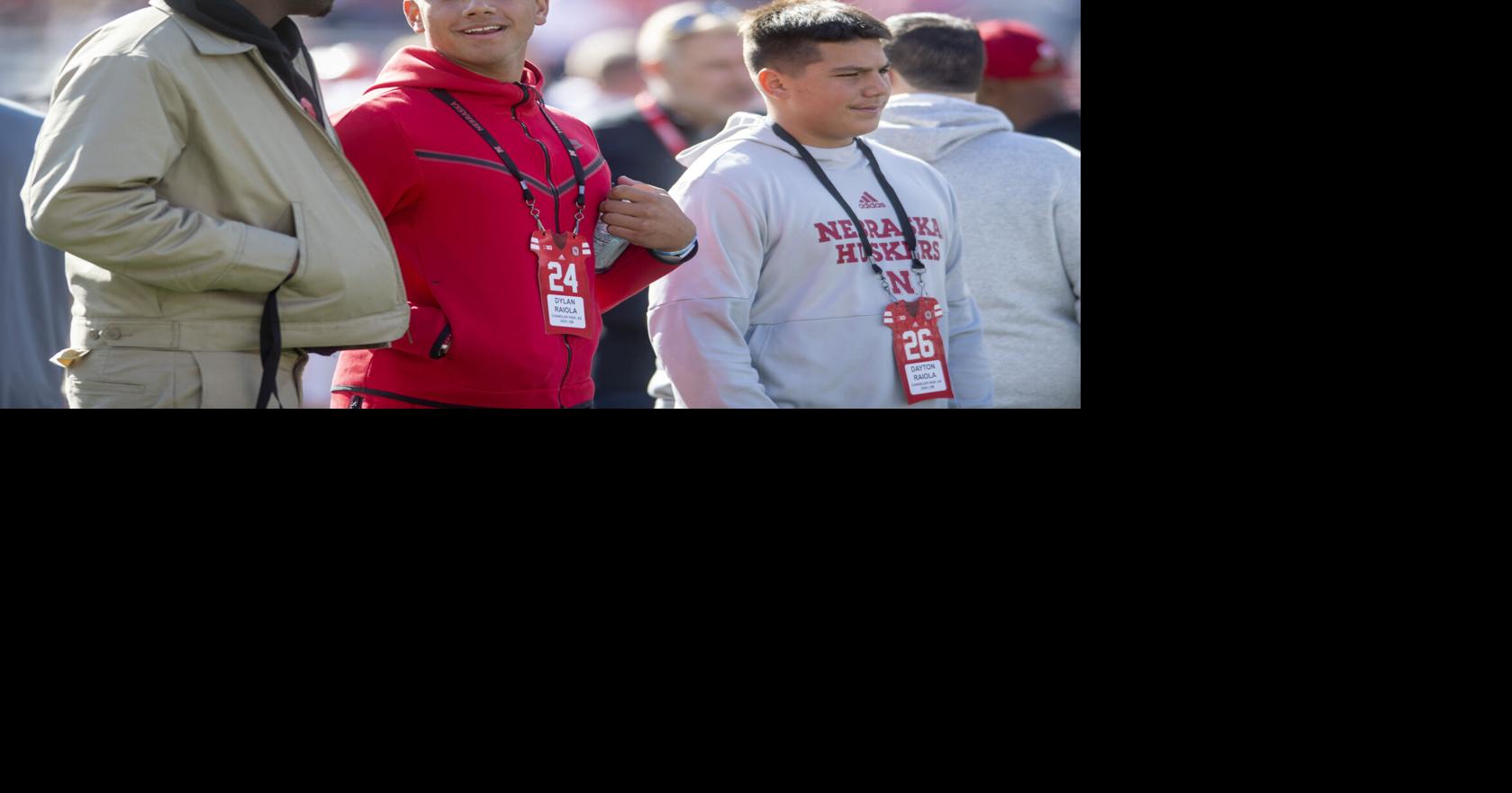 Dylan Raiola watches brother Dayton throw at Nebraska’s Friday Night ...